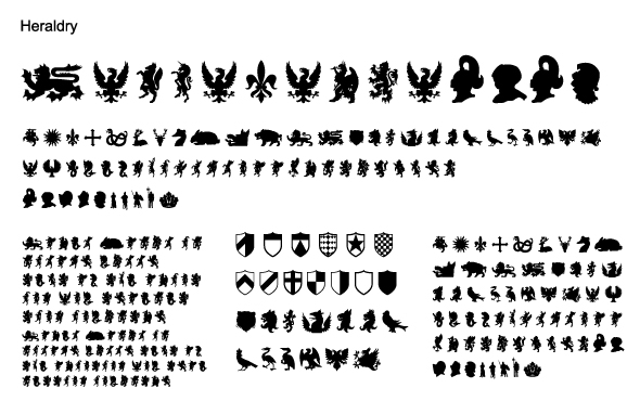 Heraldry, Fonts | GraphicRiver